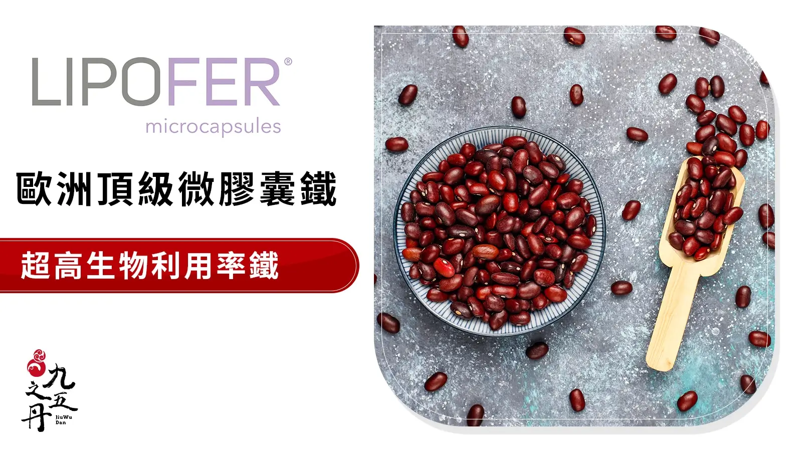 LIPOFER™ 歐洲頂級微膠囊鐵 | 九五之丹